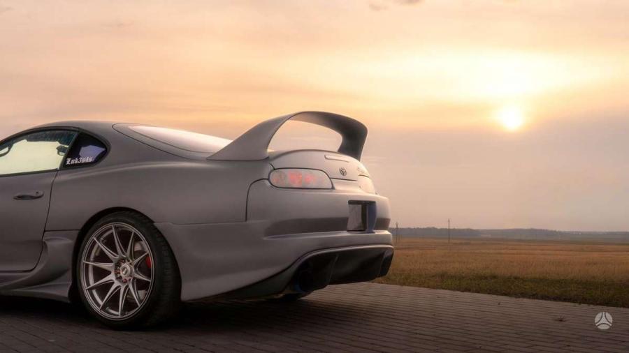 Grey Toyota Supra 1996 in Vilnius, with an engine capacity of 3.00 L and mileage of 100 thousand km for 40000 €, photo 16 on AUTOMOTO.COM.LV