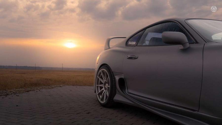 Grey Toyota Supra 1996 in Vilnius, with an engine capacity of 3.00 L and mileage of 100 thousand km for 40000 €, photo 17 on AUTOMOTO.COM.LV