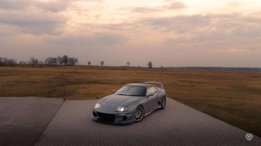 Grey Toyota Supra 1996 in Vilnius, with an engine capacity of 3.00 L and mileage of 100 thousand km for 40000 €, photo 27 on AUTOMOTO.COM.LV