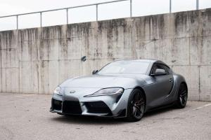 Grey Toyota Supra 2022 in Vilnius, with an engine capacity of 3.00 L and mileage of 10 thousand km for 47500 €, photo 3 on AUTOMOTO.COM.LV