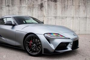 Grey Toyota Supra 2022 in Vilnius, with an engine capacity of 3.00 L and mileage of 10 thousand km for 47500 €, photo 24 on AUTOMOTO.COM.LV