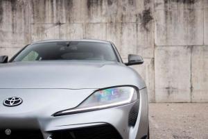 Grey Toyota Supra 2022 in Vilnius, with an engine capacity of 3.00 L and mileage of 10 thousand km for 47500 €, photo 25 on AUTOMOTO.COM.LV