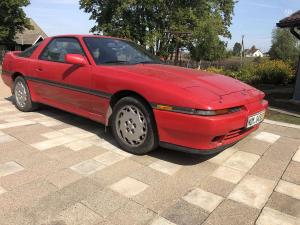 Sarkans Toyota Supra 1989 Viļņa, ar dzinēja tilpumu 2.95 L un nobraukumu 184 tūkst. km par 10900 €, foto 9 vietnē AUTOMOTO.COM.LV