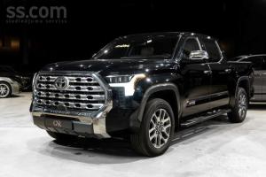 Melns Toyota Tundra 2024 Rīga, ar dzinēja tilpumu 3.50 L un nobraukumu 20 tūkst. km par 73000 €, foto  vietnē AUTOMOTO.COM.LV