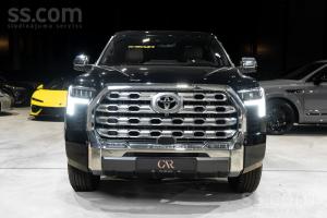 Melns Toyota Tundra 2024 Rīga, ar dzinēja tilpumu 3.50 L un nobraukumu 20 tūkst. km par 73000 €, foto 3 vietnē AUTOMOTO.COM.LV