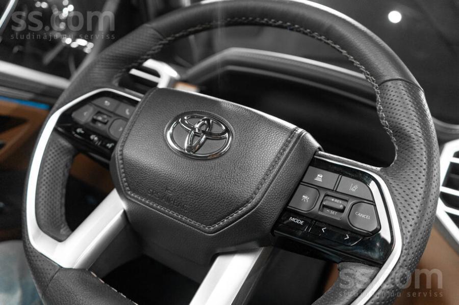 Melns Toyota Tundra 2024 Rīga, ar dzinēja tilpumu 3.50 L un nobraukumu 20 tūkst. km par 73000 €, foto 22 vietnē AUTOMOTO.COM.LV