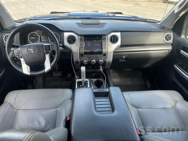Blue Toyota Tundra 2014 in Riga, with an engine capacity of 5.70 L and mileage of 199 thousand km for 20900 €, photo 6 on AUTOMOTO.COM.LV