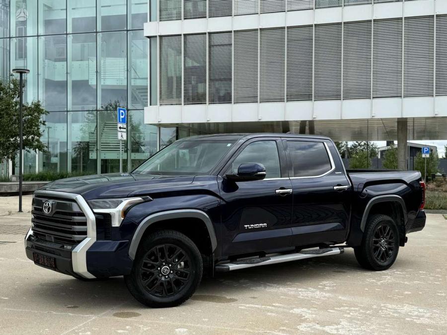 Zils Toyota Tundra 2023 Viļņa, ar dzinēja tilpumu 3.45 L un nobraukumu 31 tūkst. km par 54900 €, foto 3 vietnē AUTOMOTO.COM.LV