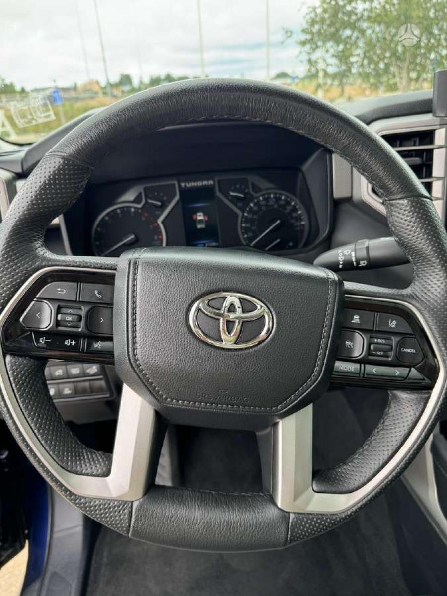 Zils Toyota Tundra 2023 Viļņa, ar dzinēja tilpumu 3.45 L un nobraukumu 31 tūkst. km par 54900 €, foto 27 vietnē AUTOMOTO.COM.LV