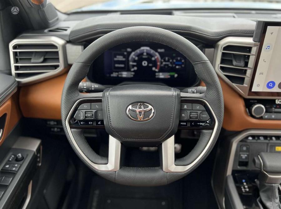 Zils Toyota Tundra 2024 Viļņa, ar dzinēja tilpumu 3.40 L un nobraukumu 7 tūkst. km par 89500 €, foto 27 vietnē AUTOMOTO.COM.LV