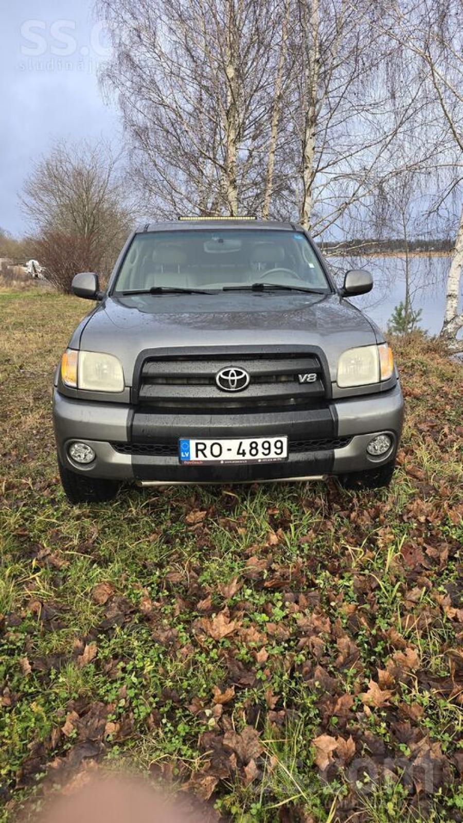 Grey Toyota Tundra 2003 in Jurmala, with an engine capacity of 4.70 L and mileage of 145 thousand km for 10700 €, photo 2 on AUTOMOTO.COM.LV