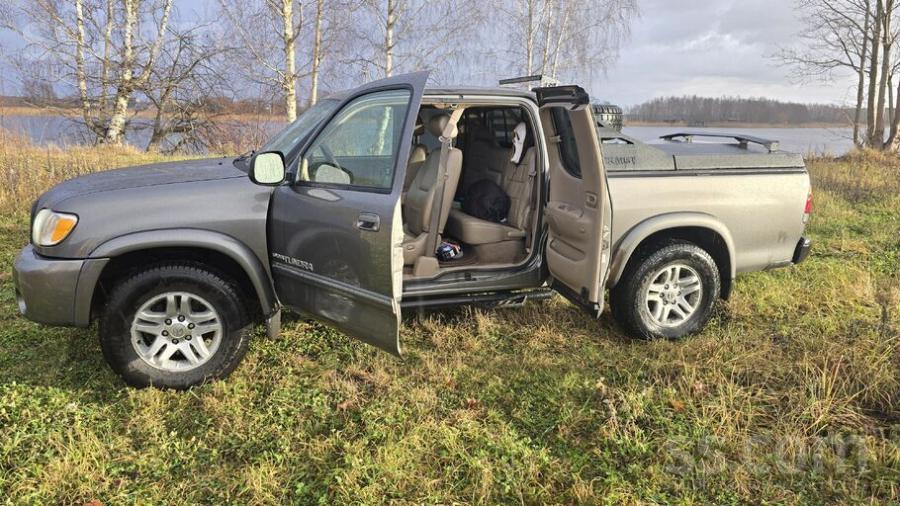 Grey Toyota Tundra 2003 in Jurmala, with an engine capacity of 4.70 L and mileage of 145 thousand km for 10700 €, photo 6 on AUTOMOTO.COM.LV