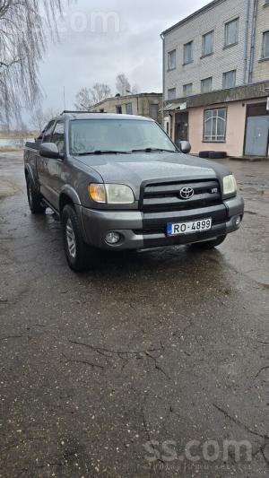 Grey Toyota Tundra 2003 in Jurmala, with an engine capacity of 4.70 L and mileage of 145 thousand km for 10700 €, photo 21 on AUTOMOTO.COM.LV
