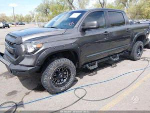 Grey Toyota Tundra 2016 in Klaipeda, with an engine capacity of 5.66 L and mileage of 195 thousand km for 9995 €, photo 3 on AUTOMOTO.COM.LV