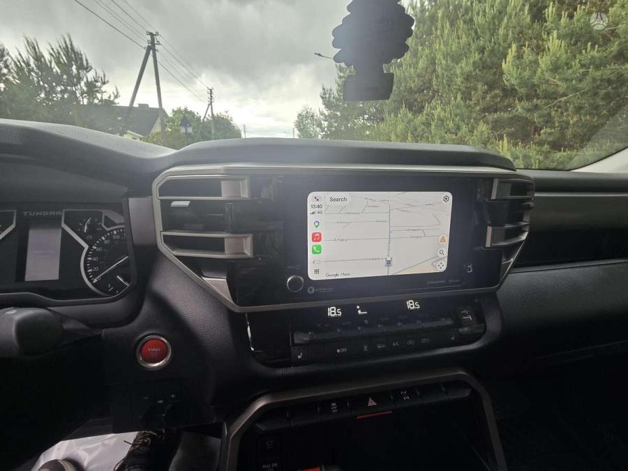 Grey Toyota Tundra 2024 in Vilnius, with an engine capacity of 3.45 L and mileage of 17 thousand km for 50500 €, photo 16 on AUTOMOTO.COM.LV