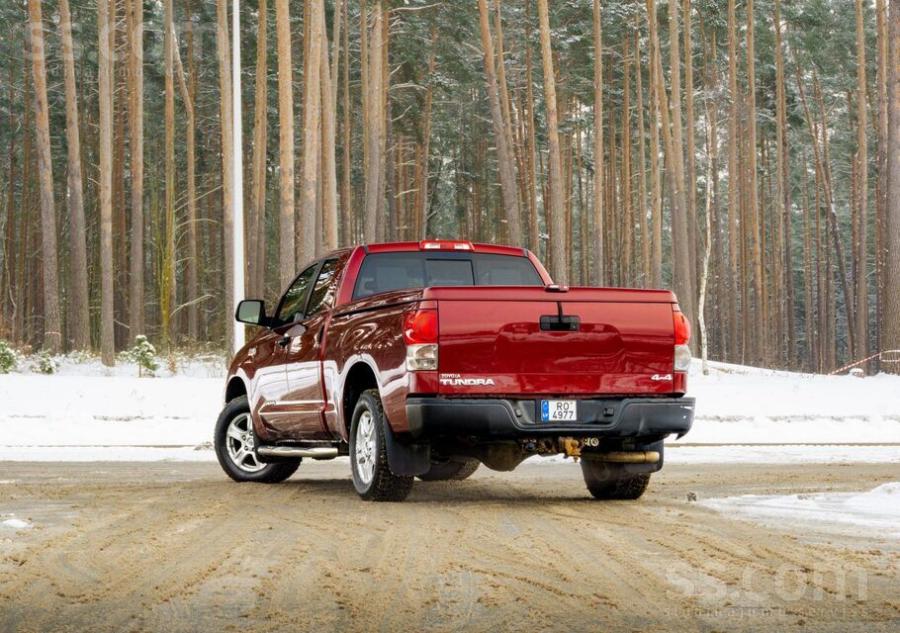 Красный Тойота Тундра 2009 в Рига, объемом двигателя 5.70 л и пробегом 295 тыс. км за 18190 €, фото 9 на AUTOMOTO.COM.LV
