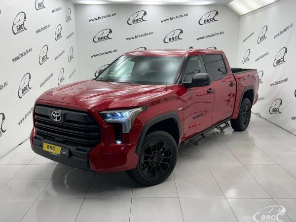 Sarkans Toyota Tundra 2022 Viļņa, ar dzinēja tilpumu 3.45 L un nobraukumu 12 tūkst. km par 51000 €, foto 1 vietnē AUTOMOTO.COM.LV