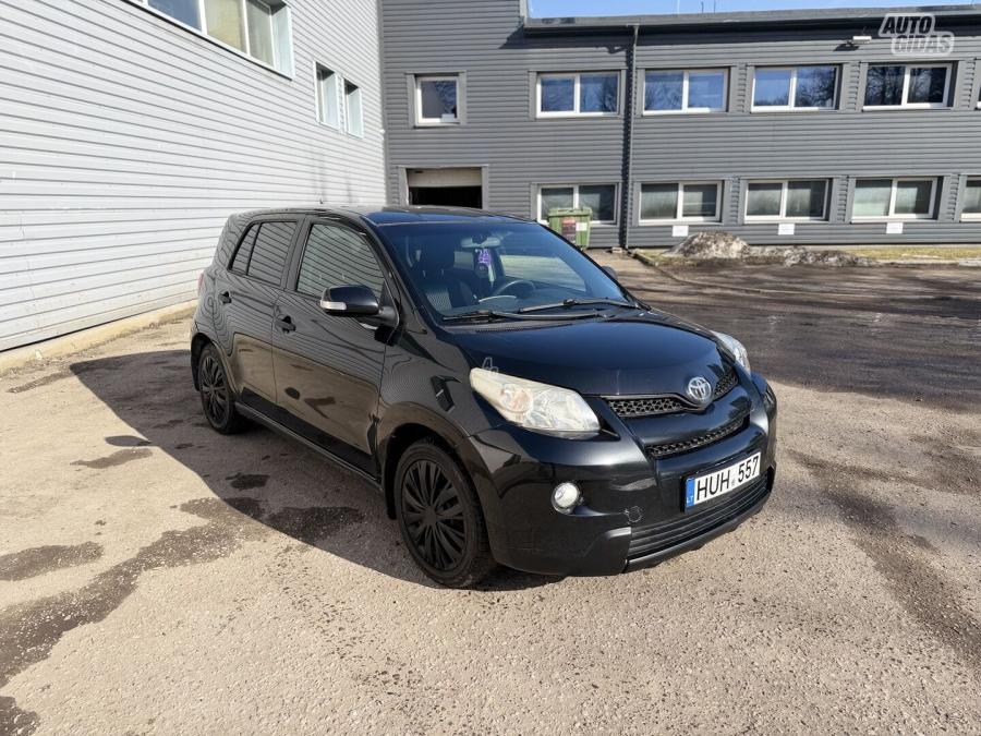 Melns Toyota Urban Cruiser 2011 Viļņa, ar dzinēja tilpumu 1.40 L un nobraukumu 296 tūkst. km par 2500 €, foto 1 vietnē AUTOMOTO.COM.LV