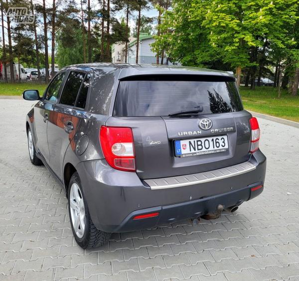 Pelēks Toyota Urban Cruiser 2009 Šauļi, ar dzinēja tilpumu 1.40 L un nobraukumu 360 tūkst. km par 4350 €, foto 6 vietnē AUTOMOTO.COM.LV