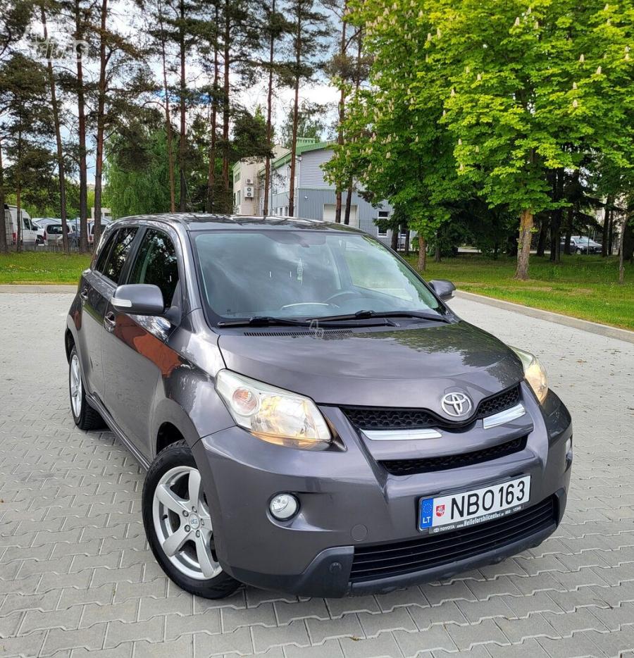 Pelēks Toyota Urban Cruiser 2009 Šauļi, ar dzinēja tilpumu 1.40 L un nobraukumu 360 tūkst. km par 4350 €, foto 12 vietnē AUTOMOTO.COM.LV