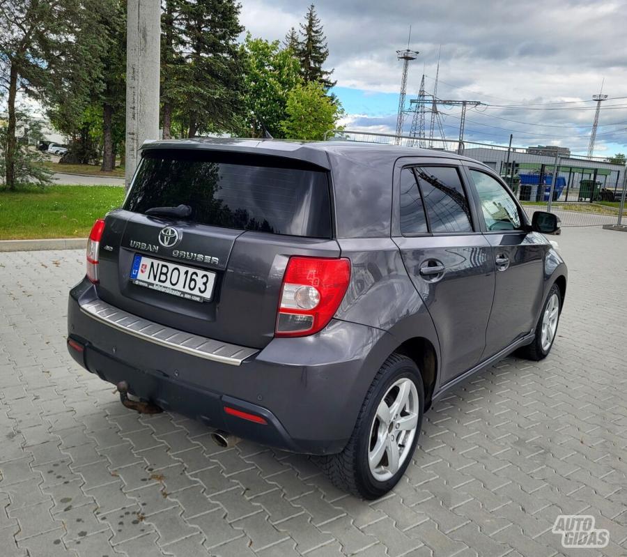 Pelēks Toyota Urban Cruiser 2009 Šauļi, ar dzinēja tilpumu 1.40 L un nobraukumu 360 tūkst. km par 4350 €, foto 17 vietnē AUTOMOTO.COM.LV