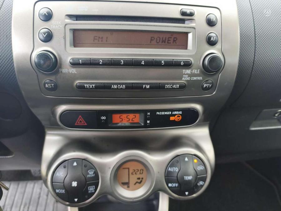 Toyota Urban Cruiser 2013 Utena, ar dzinēja tilpumu 1.40 L un nobraukumu 144 tūkst. km par 5500 €, foto 12 vietnē AUTOMOTO.COM.LV