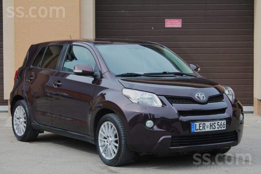 Violet Toyota Urban Cruiser 2011 in Ogre, with an engine capacity of 1.40 L and mileage of 0 thousand km for 3590 €, photo 3 on AUTOMOTO.COM.LV
