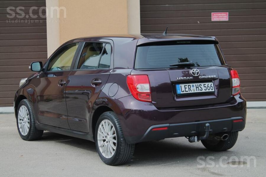 Violet Toyota Urban Cruiser 2011 in Ogre, with an engine capacity of 1.40 L and mileage of 0 thousand km for 3590 €, photo 6 on AUTOMOTO.COM.LV