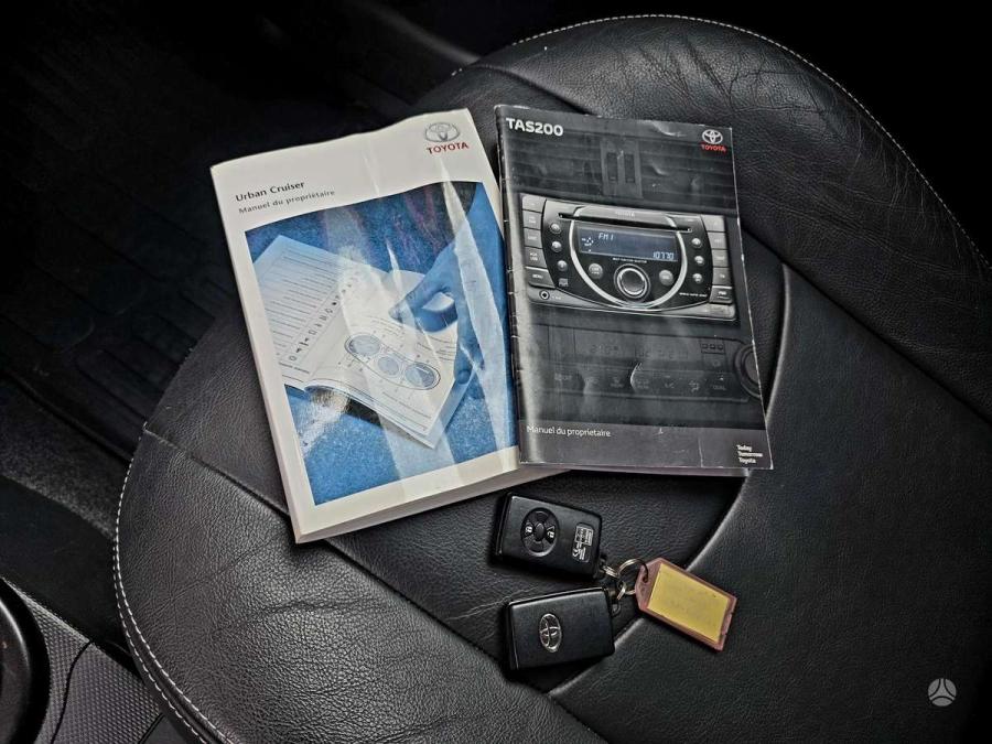 Balts Toyota Urban Cruiser 2011 Šauļi, ar dzinēja tilpumu 1.36 L un nobraukumu 189 tūkst. km par 4400 €, foto 33 vietnē AUTOMOTO.COM.LV