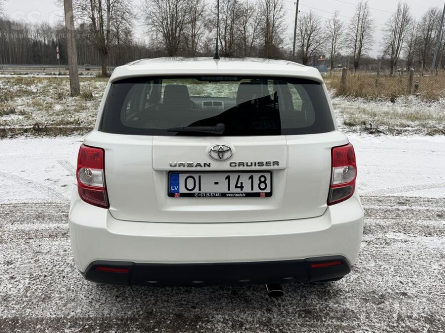 Balts Toyota Urban Cruiser 2012 Ogre, ar dzinēja tilpumu 1.30 L un nobraukumu 194 tūkst. km par 4950 €, foto 9 vietnē AUTOMOTO.COM.LV