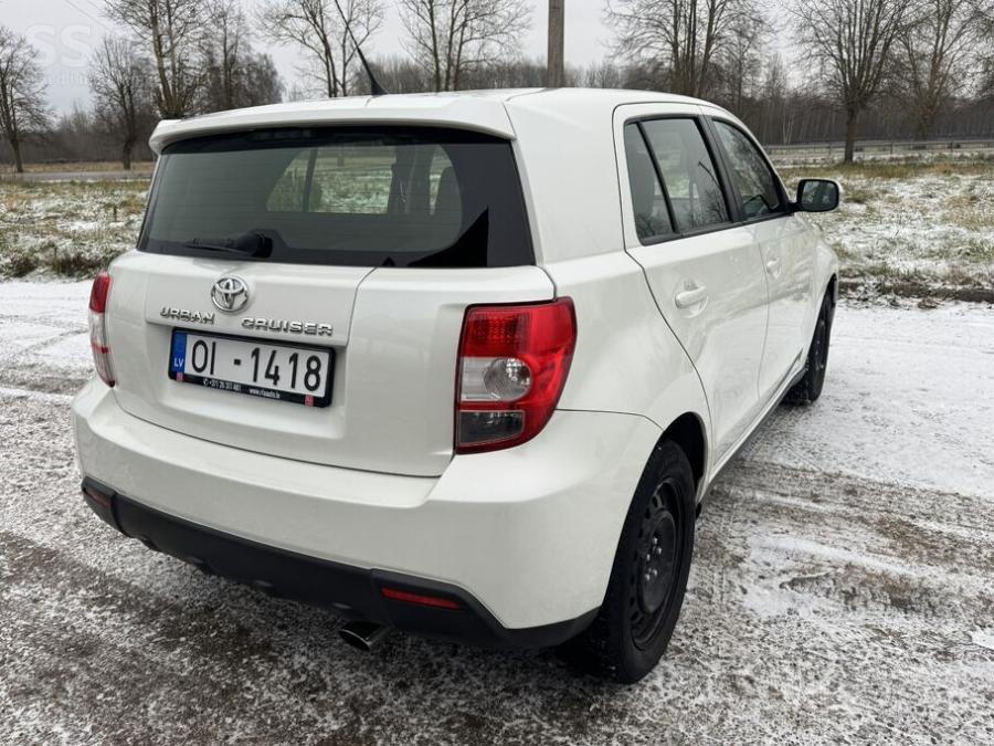 Balts Toyota Urban Cruiser 2012 Ogre, ar dzinēja tilpumu 1.30 L un nobraukumu 194 tūkst. km par 4950 €, foto 11 vietnē AUTOMOTO.COM.LV