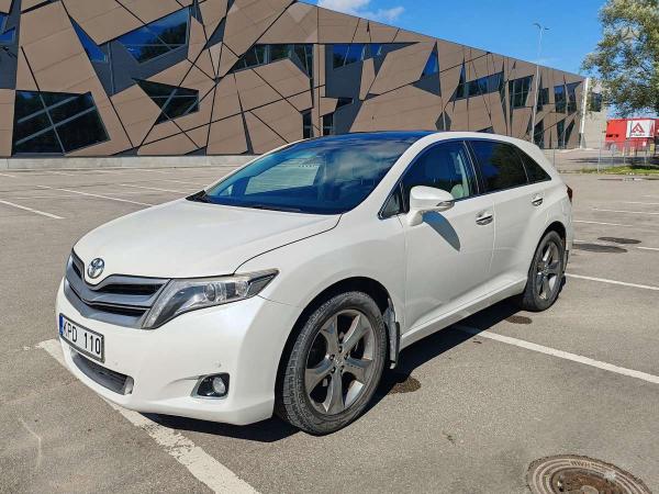 Toyota Venza 2014 Šauļi vietnē Balts Toyota Venza 2014 Šauļi, ar dzinēja tilpumu 3.46 L un nobraukumu 146 tūkst. km par 12500 €, foto 1 vietnē AUTOMOTO.COM.LV