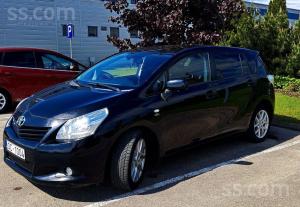 Black Toyota Verso 2009 in Jelgava, with an engine capacity of 2.20 L and mileage of 0 thousand km for 4750 €, photo 24 on AUTOMOTO.COM.LV