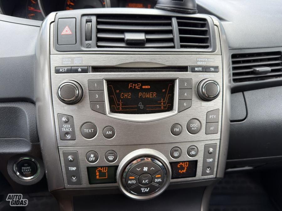 Black Toyota Verso 2009 in Panevezys, with an engine capacity of 2.20 L and mileage of 346 thousand km for 3150 €, photo 27 on AUTOMOTO.COM.LV