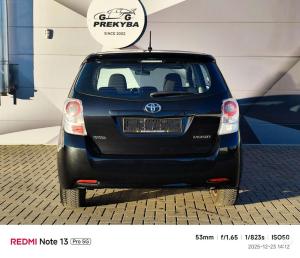 Melns Toyota Verso 2011 Kauņa, ar dzinēja tilpumu 1.80 L un nobraukumu 123 tūkst. km par 6450 €, foto 8 vietnē AUTOMOTO.COM.LV