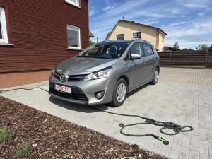 Grey Toyota Verso 2014 in Plunge, with an engine capacity of 1.60 L and mileage of 190 thousand km for 7150 €, photo  on AUTOMOTO.COM.LV