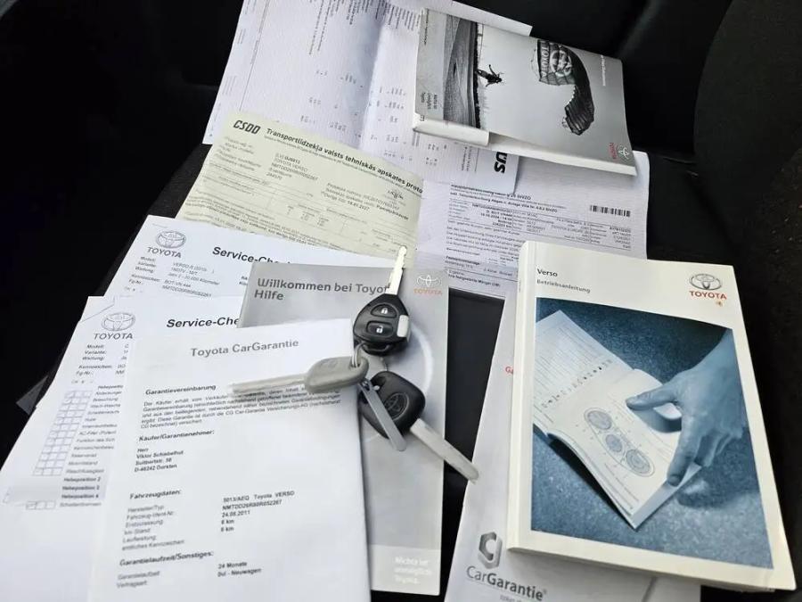 Pelēks Toyota Verso 2011 Jēkabpils, ar dzinēja tilpumu 2.00 L un nobraukumu 245 tūkst. km par 5490 €, foto 22 vietnē AUTOMOTO.COM.LV