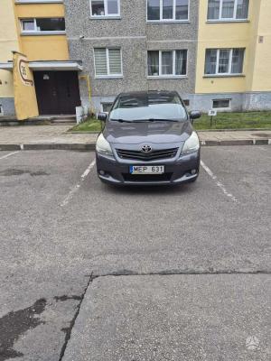 Grey Toyota Verso 2011 in Panevezys, with an engine capacity of 2.00 L and mileage of 29 thousand km for 3800 €, photo  on AUTOMOTO.COM.LV