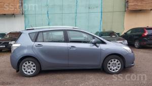 Pelēks Toyota Verso 2012 Daugavpils, ar dzinēja tilpumu 1.60 L un nobraukumu 0 tūkst. km par 5500 €, foto 6 vietnē AUTOMOTO.COM.LV