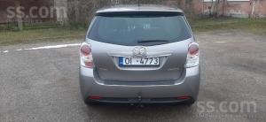 Grey Toyota Verso 2016 in Jelgava, with an engine capacity of 1.60 L and mileage of 154 thousand km for 7850 €, photo 8 on AUTOMOTO.COM.LV