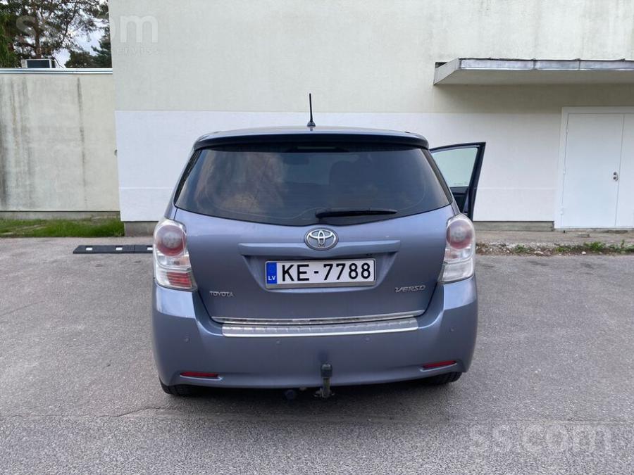 Toyota Verso 2010 Jūrmala, ar dzinēja tilpumu 2.20 L un nobraukumu 256 tūkst. km par 3950 €, foto 2 vietnē AUTOMOTO.COM.LV