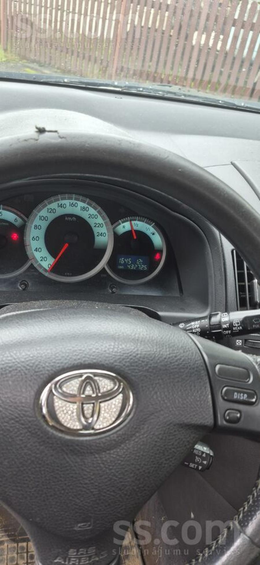 Toyota Verso 2006 Valka, ar dzinēja tilpumu 2.20 L un nobraukumu 400 tūkst. km par 1500 €, foto 7 vietnē AUTOMOTO.COM.LV