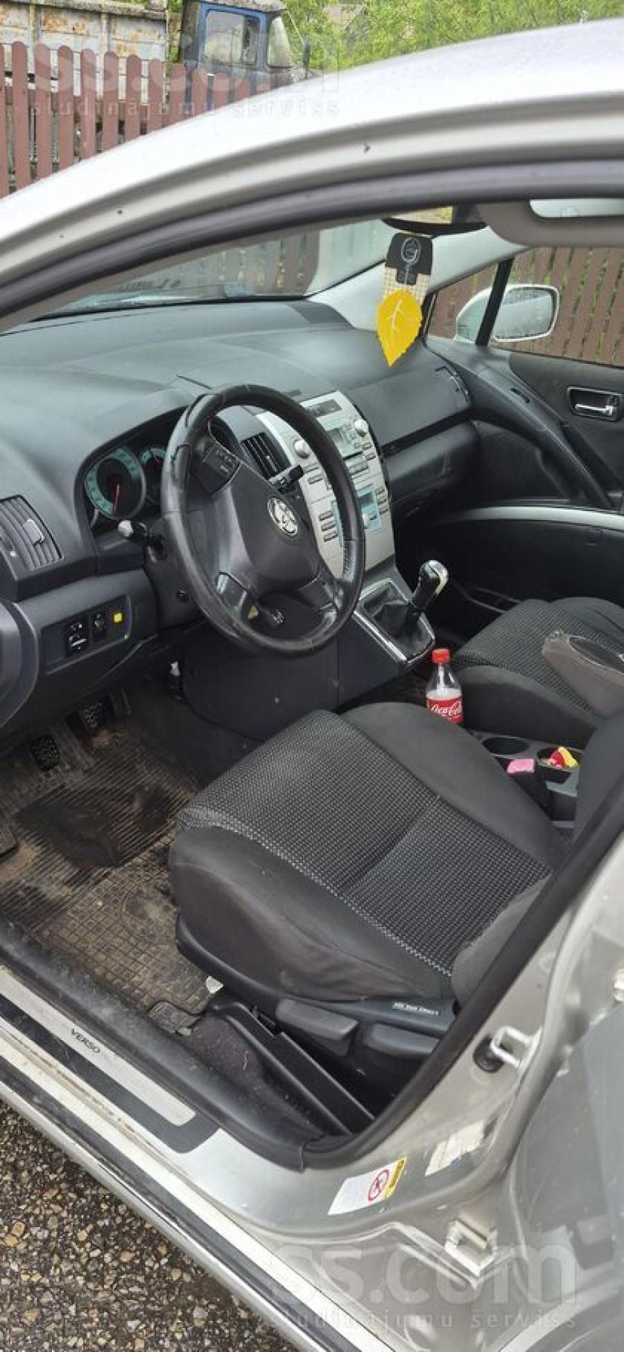 Toyota Verso 2006 Valka, ar dzinēja tilpumu 2.20 L un nobraukumu 400 tūkst. km par 1500 €, foto 8 vietnē AUTOMOTO.COM.LV