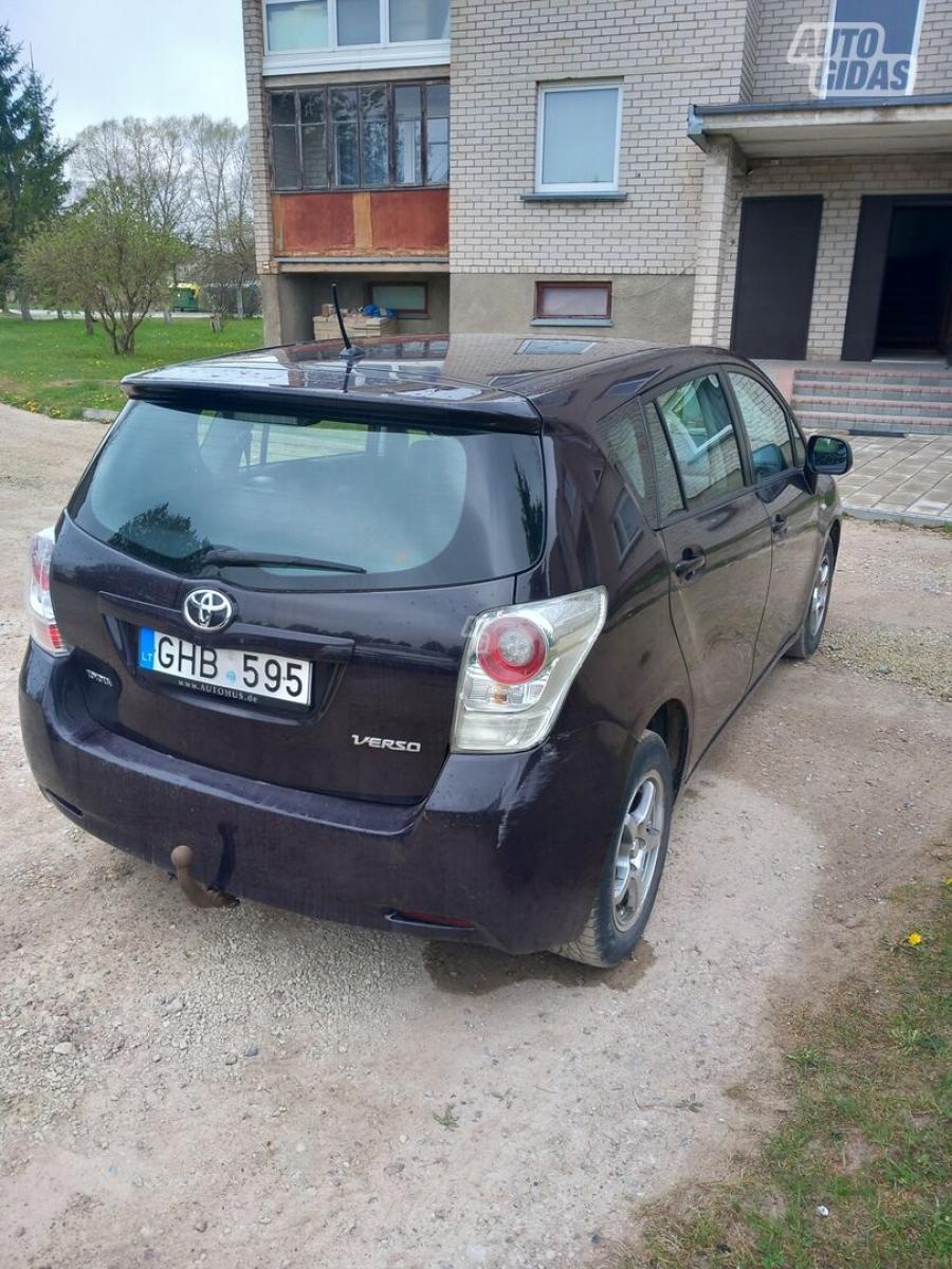 Toyota Verso 2010 Kretinga, ar dzinēja tilpumu 2.00 L un nobraukumu 354 tūkst. km par 3000 €, foto 6 vietnē AUTOMOTO.COM.LV