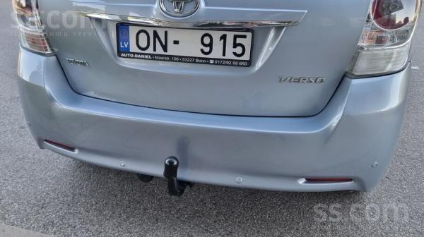 Toyota Verso 2010 Rīga, ar dzinēja tilpumu 2.00 L un nobraukumu 249 tūkst. km par 4850 €, foto 7 vietnē AUTOMOTO.COM.LV