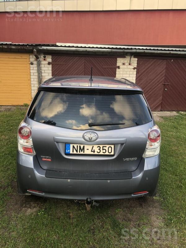 Toyota Verso 2011 Liepāja, ar dzinēja tilpumu 2.00 L un nobraukumu 355 tūkst. km par 3800 €, foto 5 vietnē AUTOMOTO.COM.LV