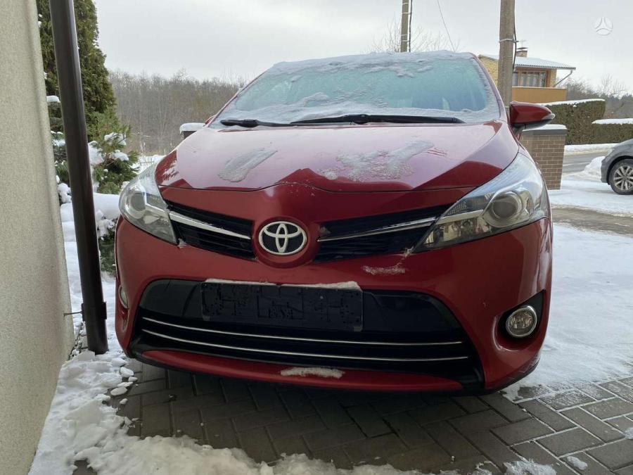 Toyota Verso 2016 Radviliškis, ar dzinēja tilpumu 1.60 L un nobraukumu 114 tūkst. km par 9100 €, foto 1 vietnē AUTOMOTO.COM.LV