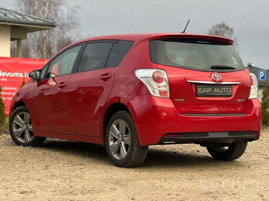 Sarkans Toyota Verso 2014 Jelgava, ar dzinēja tilpumu 1.60 L un nobraukumu 0 tūkst. km par 7290 €, foto 6 vietnē AUTOMOTO.COM.LV