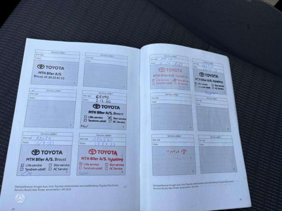 Red Toyota Verso 2017 in Radviliskis, with an engine capacity of 1.80 L and mileage of 221 thousand km for 11750 €, photo 26 on AUTOMOTO.COM.LV