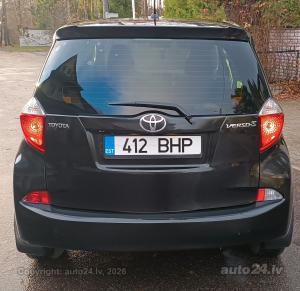 Black Toyota Verso-S 2012 in Tallinn, with an engine capacity of 1.30 L and mileage of 340 thousand km for 1900 €, photo 5 on AUTOMOTO.COM.LV